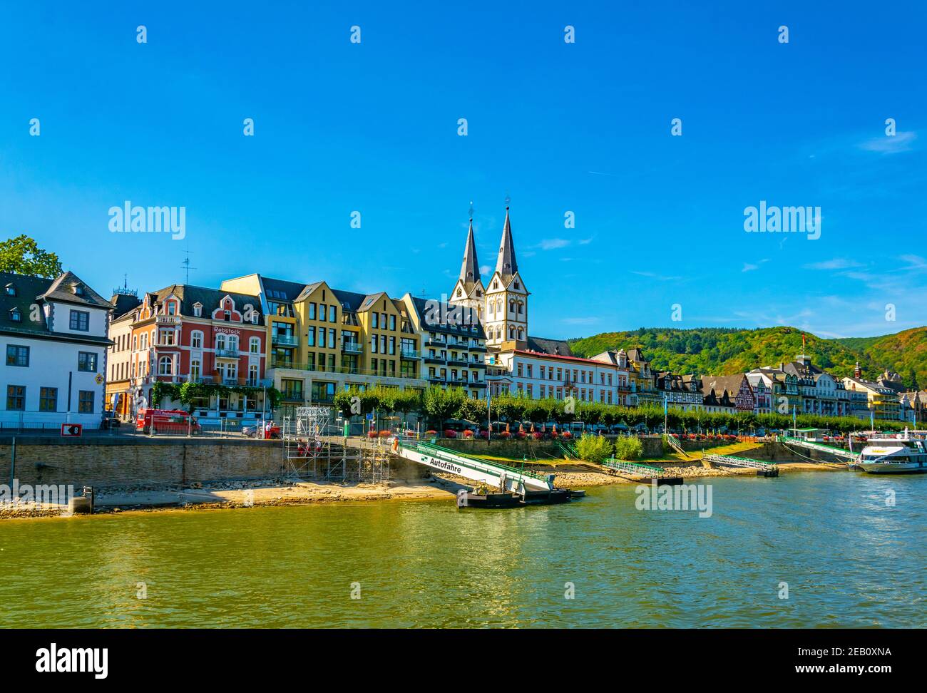 Boppard riverside promenade hi-res stock photography and images - Alamy