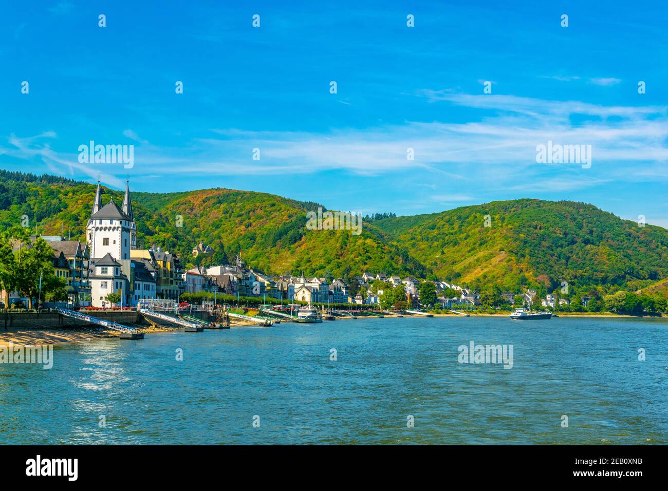 Boppard riverside promenade hi-res stock photography and images - Alamy