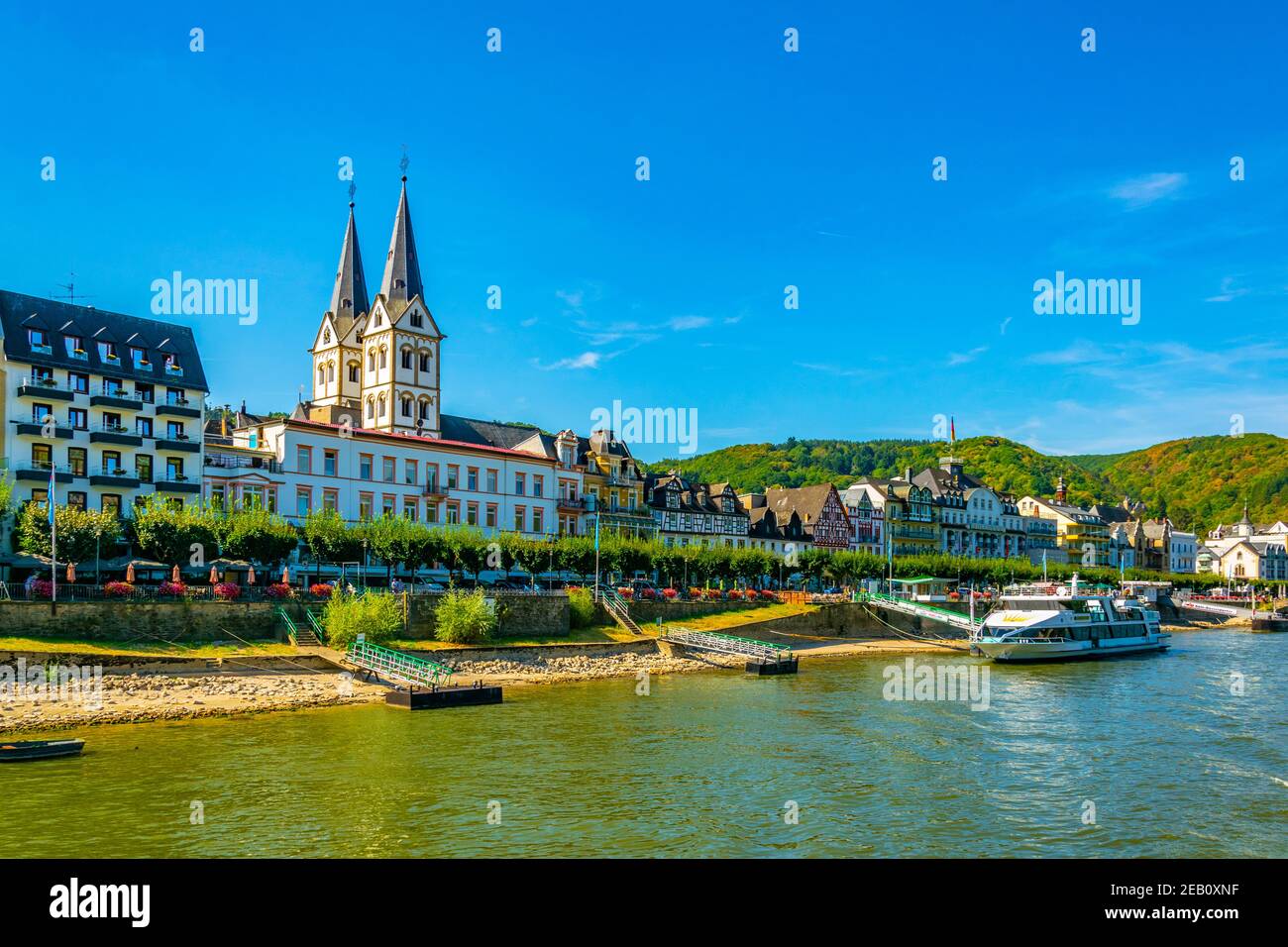 Boppard riverside promenade hi-res stock photography and images - Alamy