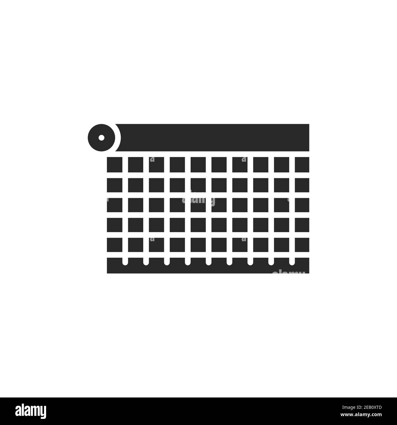 Construction mesh color line icon. Pictogram for web page, mobile app ...