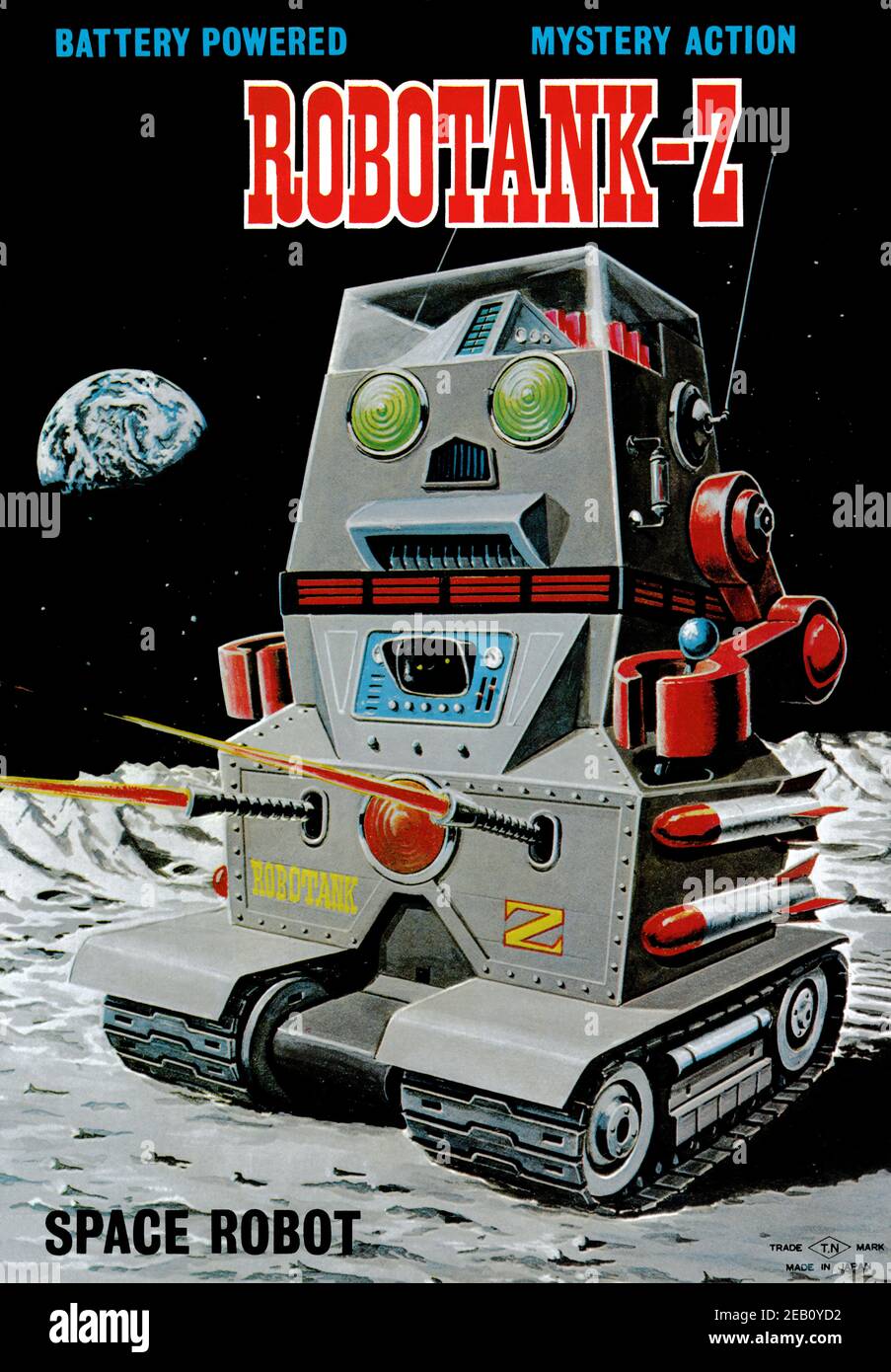 Robotank-Z Space Robot 1950 Stock Photo - Alamy