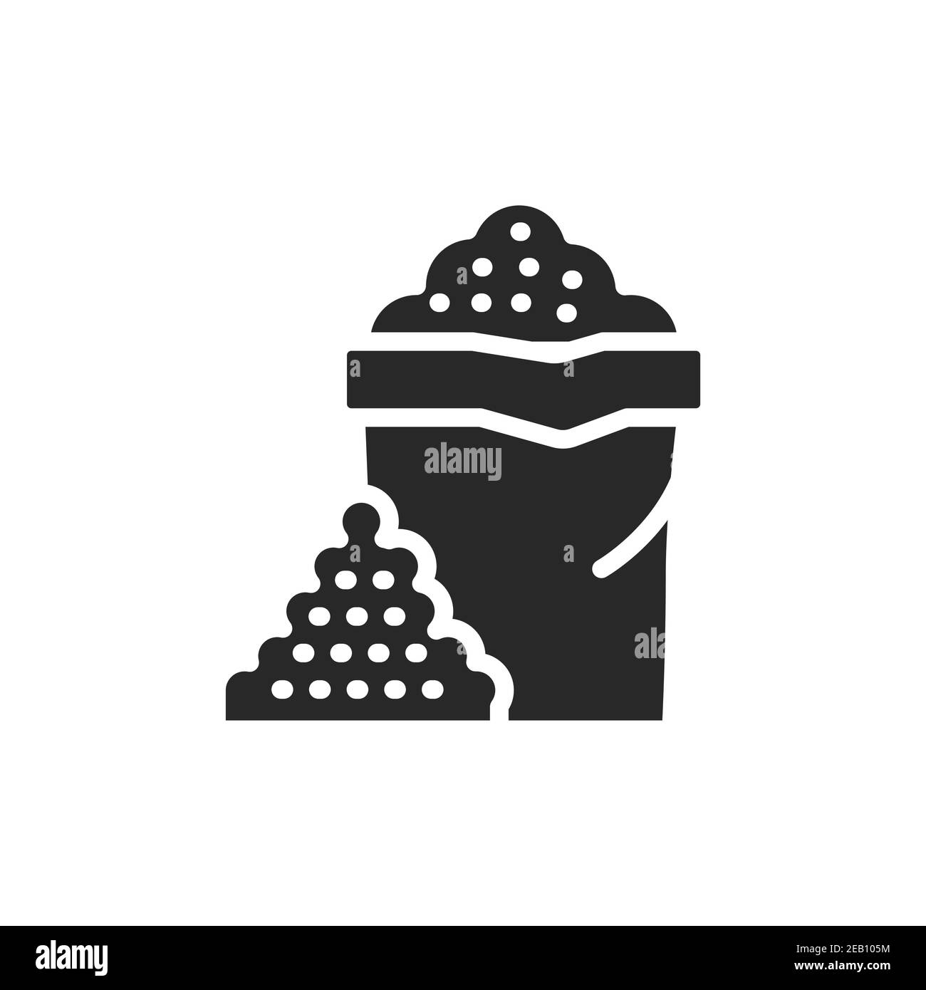 Bulk bag building material Stock Vector Images - Alamy