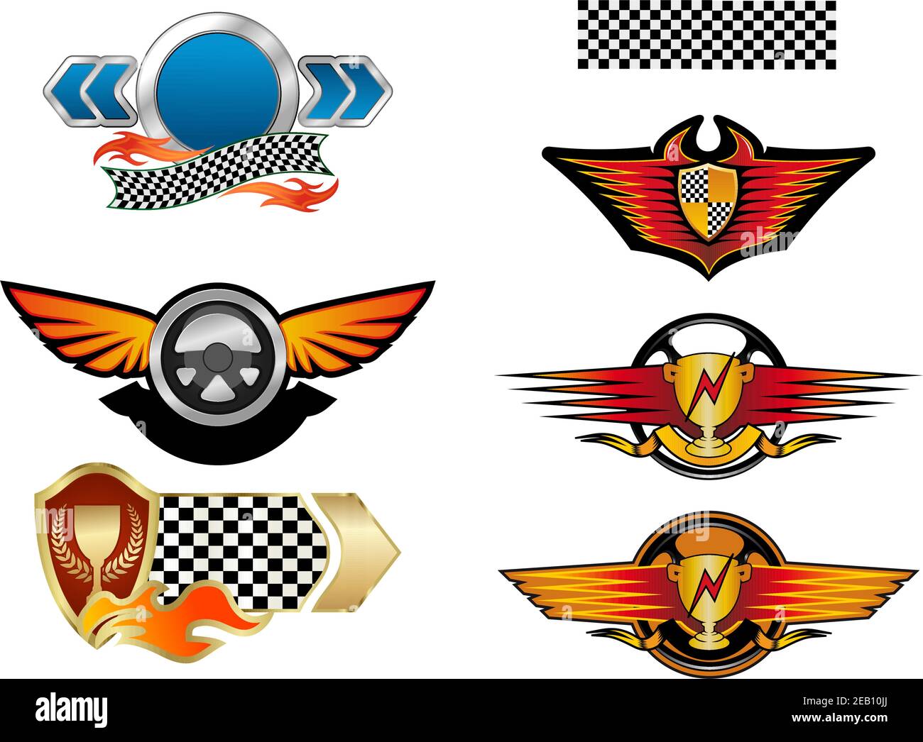 Winning wings Stock Vector Images - Alamy