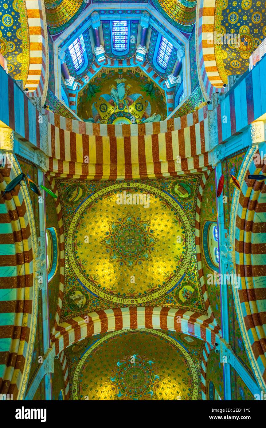 Interior basilique notre dame de la garde hi-res stock photography and ...