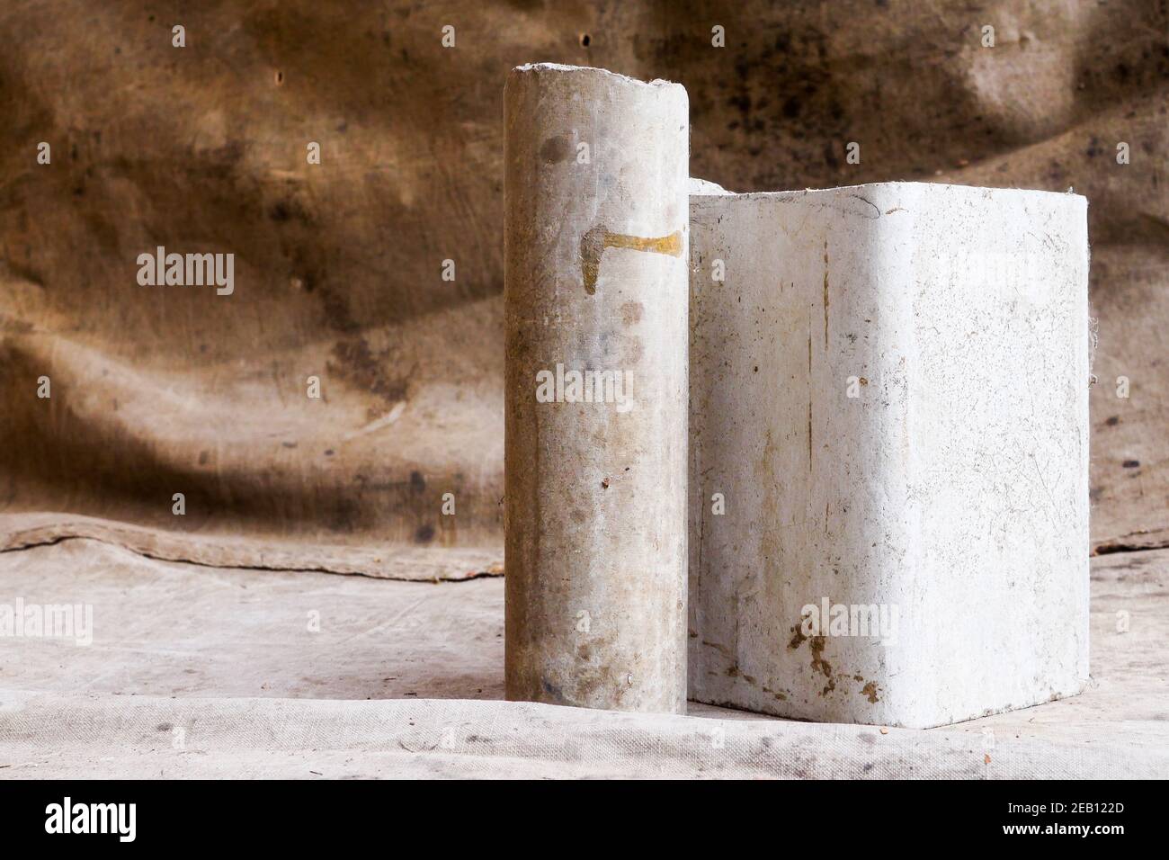 Fibro-cement elements, France Stock Photo - Alamy