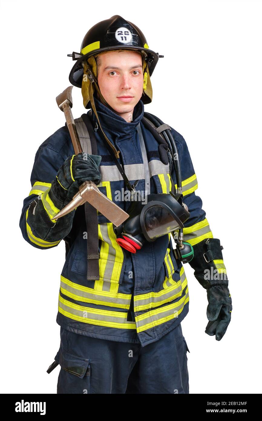 Uniform fireman hi-res stock photography and images - Alamy