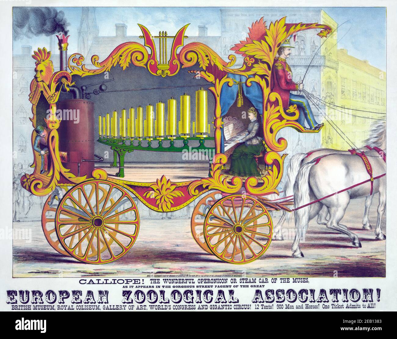 Historical calliope hi-res stock photography and images - Alamy