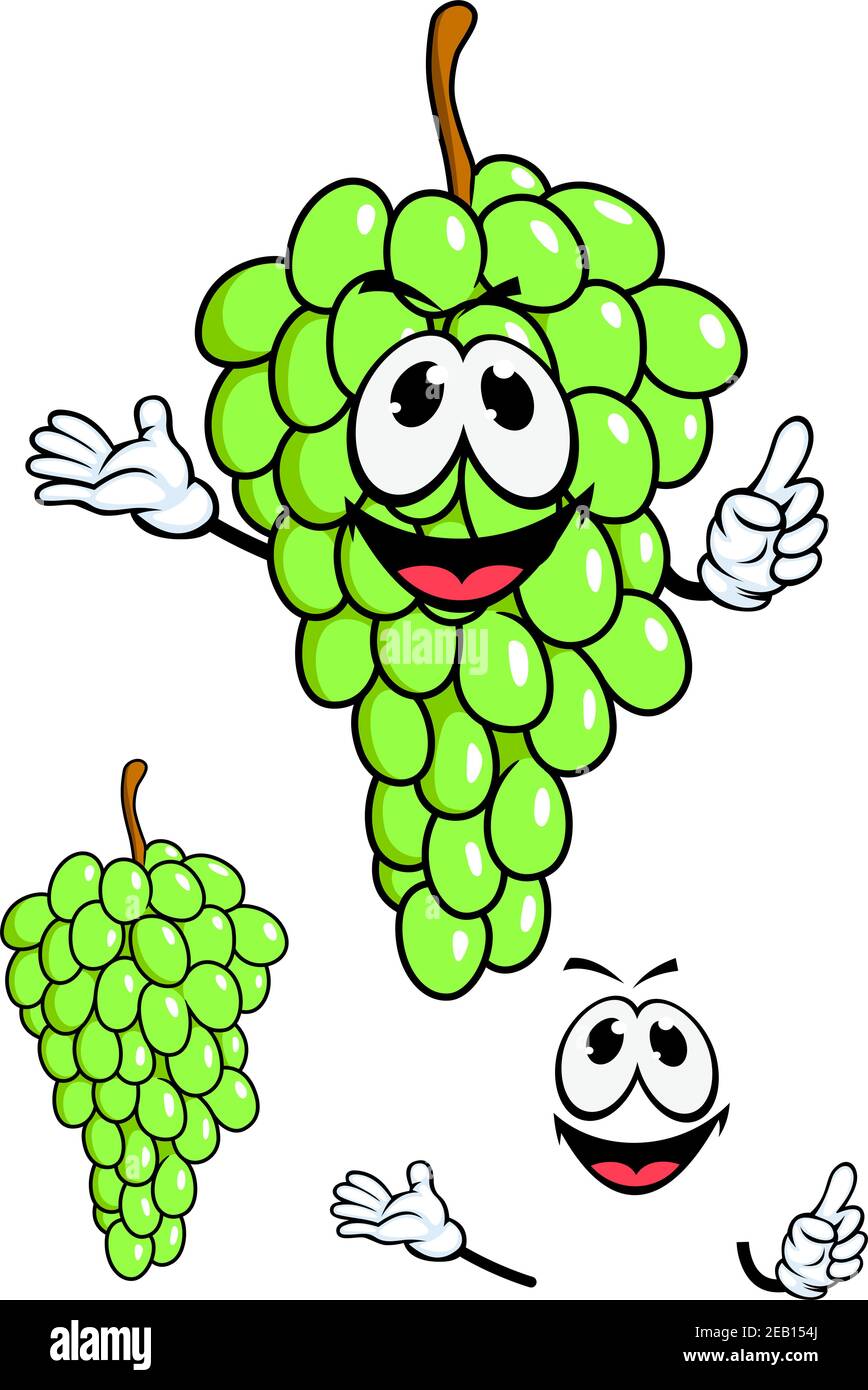 Grapes funny Stock Vector Images - Alamy