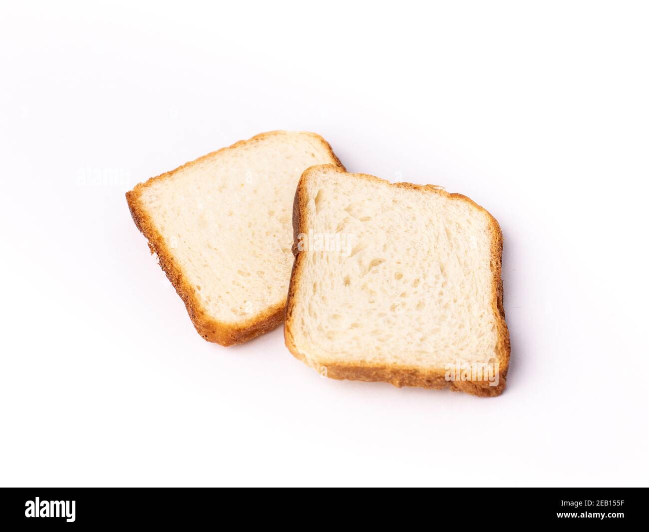 Bread isolated stock image with white background Stock Photo - Alamy
