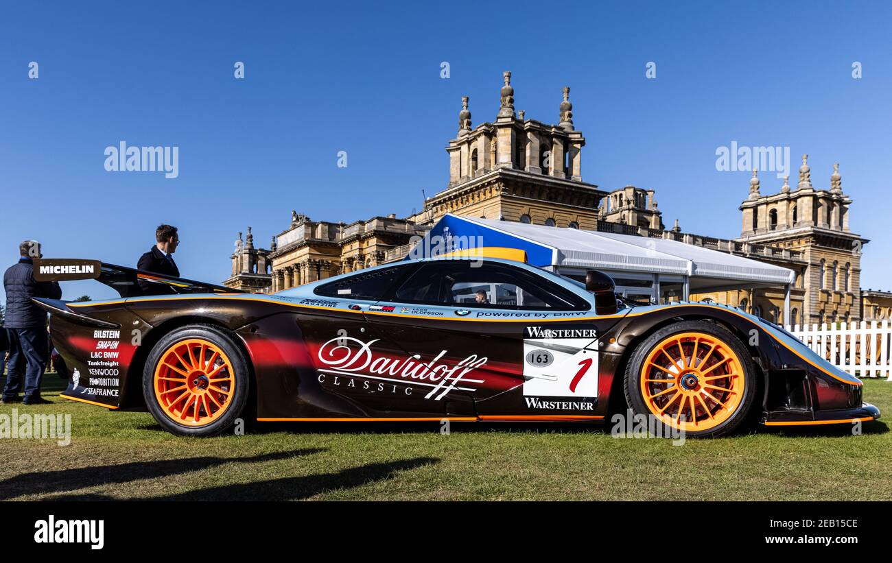 Gulf Team Davidoff 1997 McLaren F1 GTR 'Longtail' on display at the ...