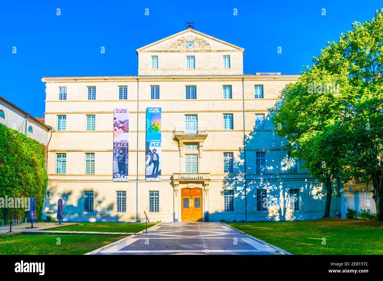 MONTPELLIER, FRANCE, JUNE 26, 2017: Museum Fabre in Montpellier, France ...