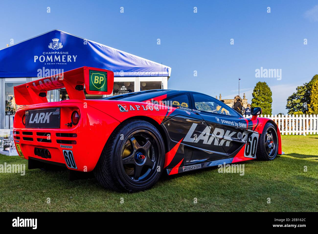 LARK McLaren P1 GTR on display at the Concours D’Elegance held at ...