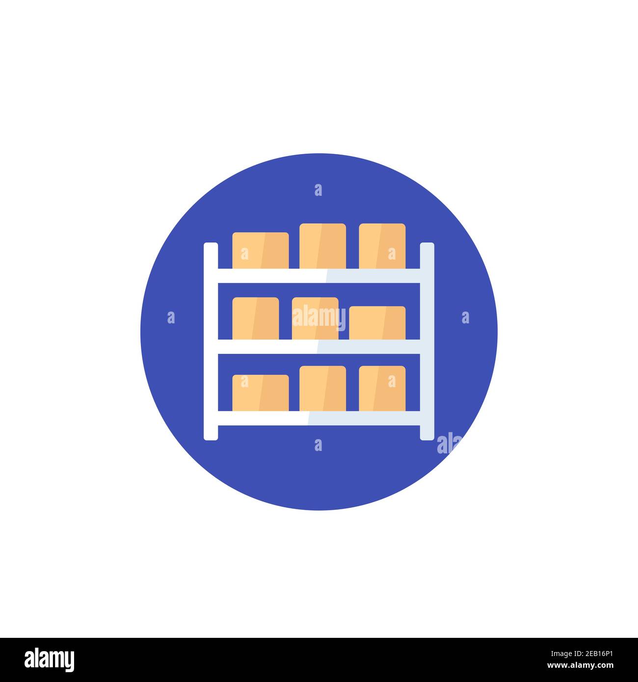 inventory icon in flat style Stock Vector Image & Art - Alamy