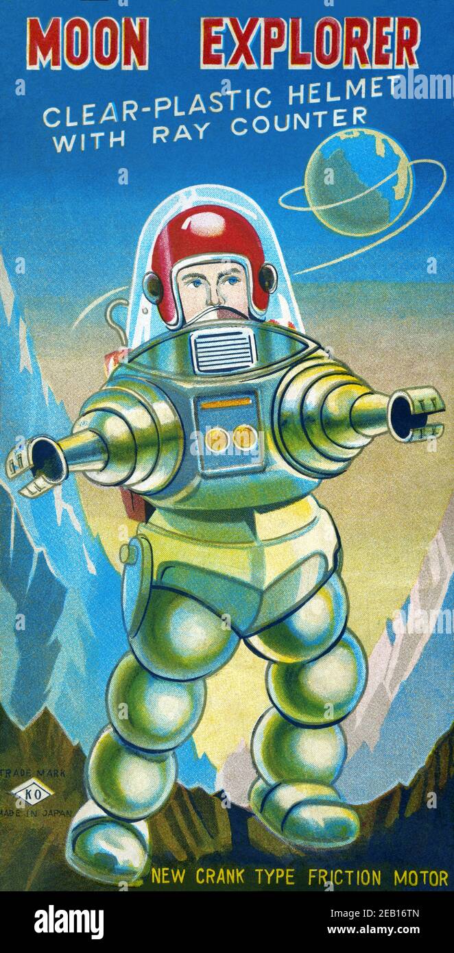 Moon Explorer 1950 Stock Photo - Alamy