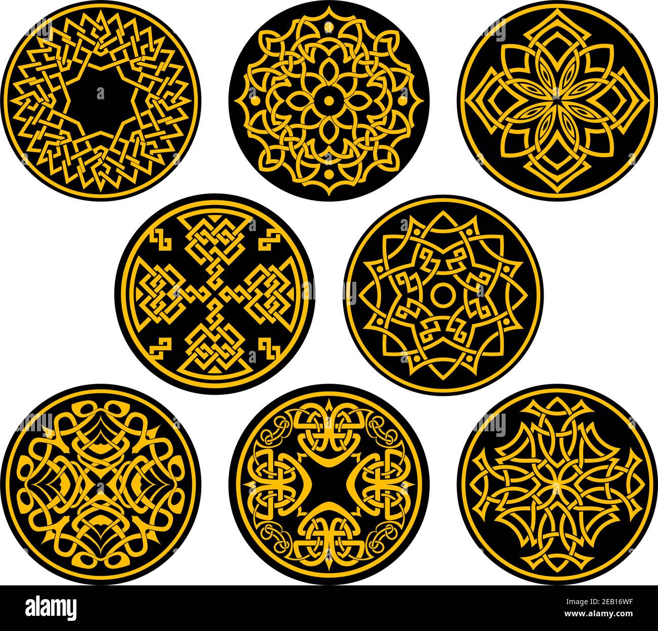 Celtic border patterns Stock Vector Images - Alamy