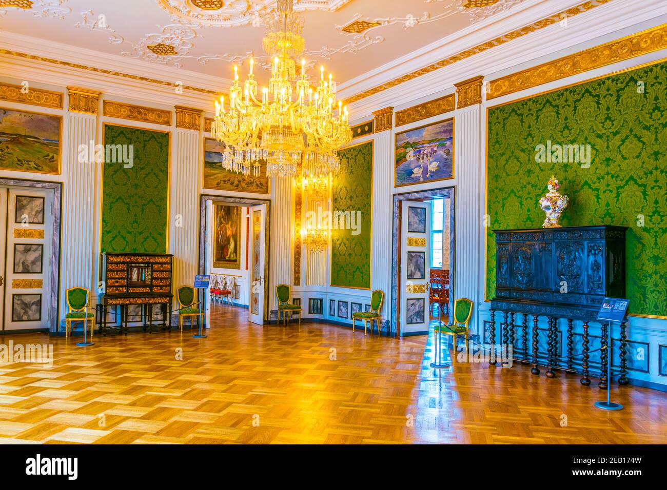 Christiansborg castle interior hi-res stock photography and images - Alamy