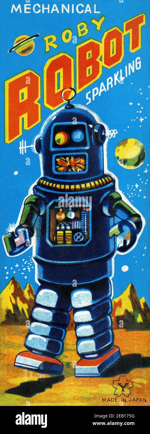 Roby Robot 1950 Stock Photo - Alamy