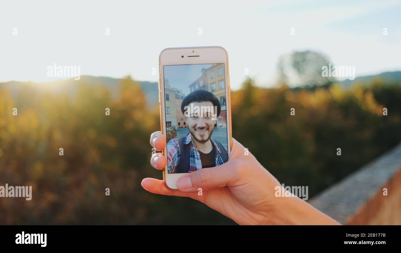 Green screen video call on hi-res stock photography and images - Alamy