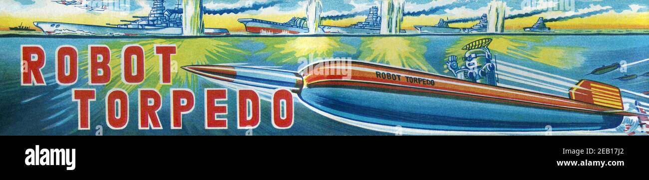 Robot Torpedo 1950 Stock Photo - Alamy