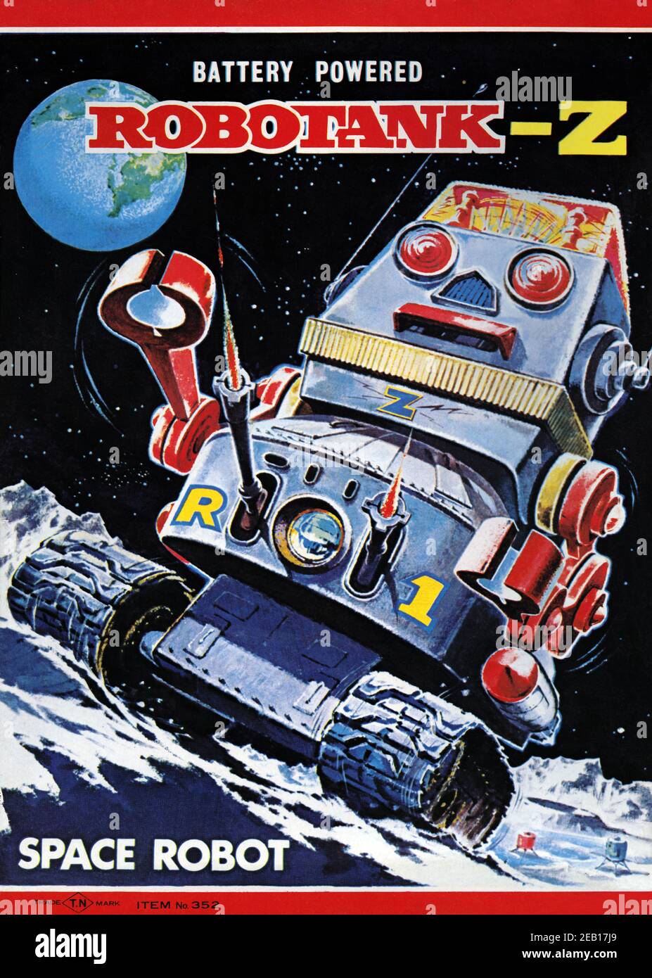 Robotank-Z Space Robot 1950 Stock Photo - Alamy