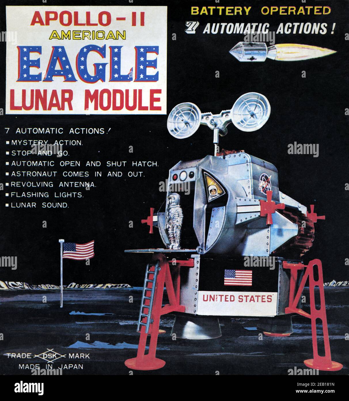 Apollo-11 American Eagle Lunar Module 1950 Stock Photo - Alamy