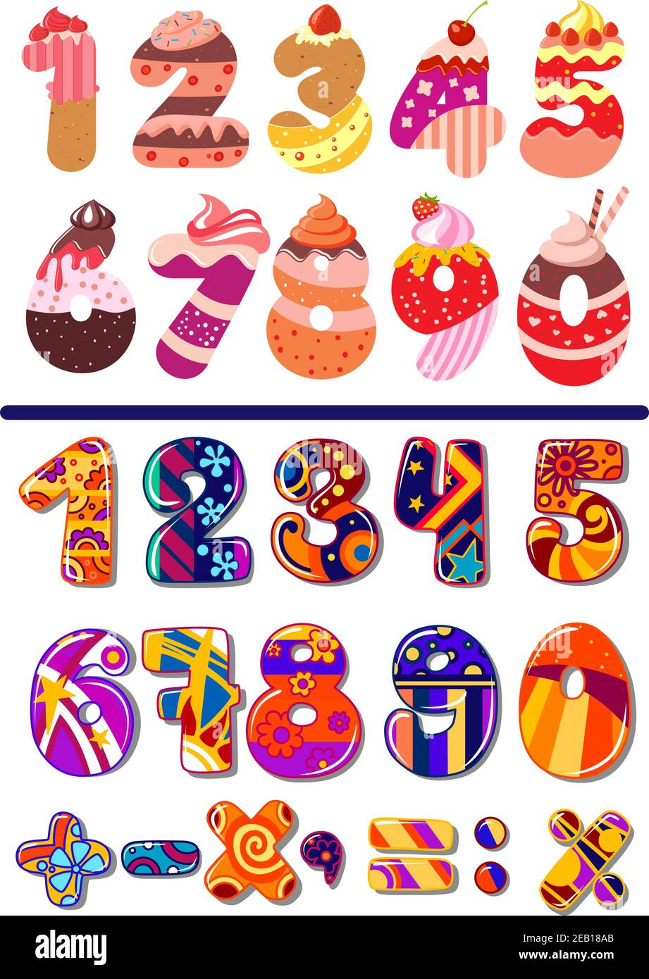 Including five children Stock Vector Images - Alamy