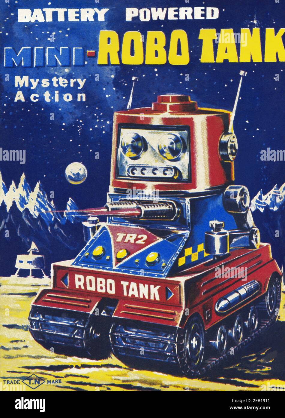 Mini-Robo Tank 1950 Stock Photo - Alamy