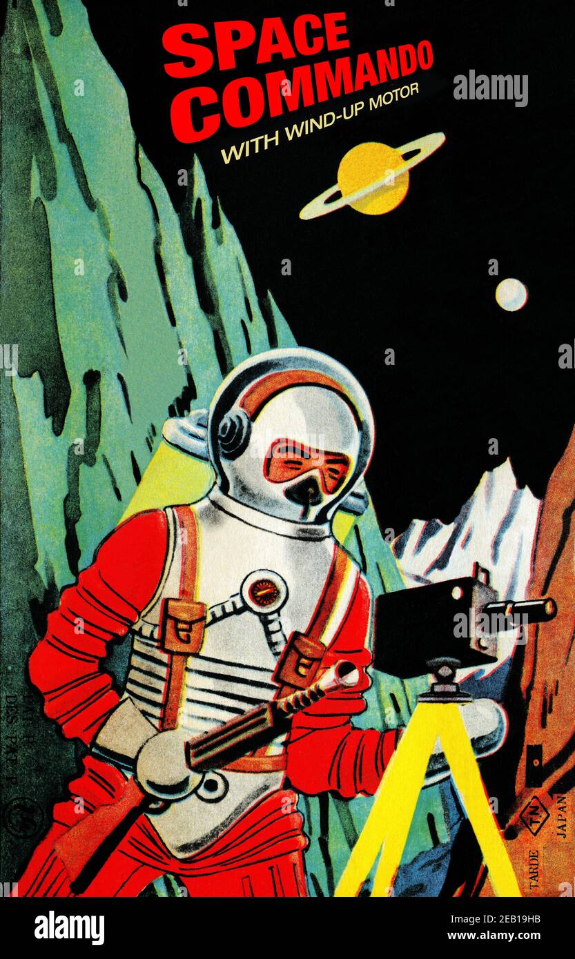 Space Commando 1950 Stock Photo - Alamy