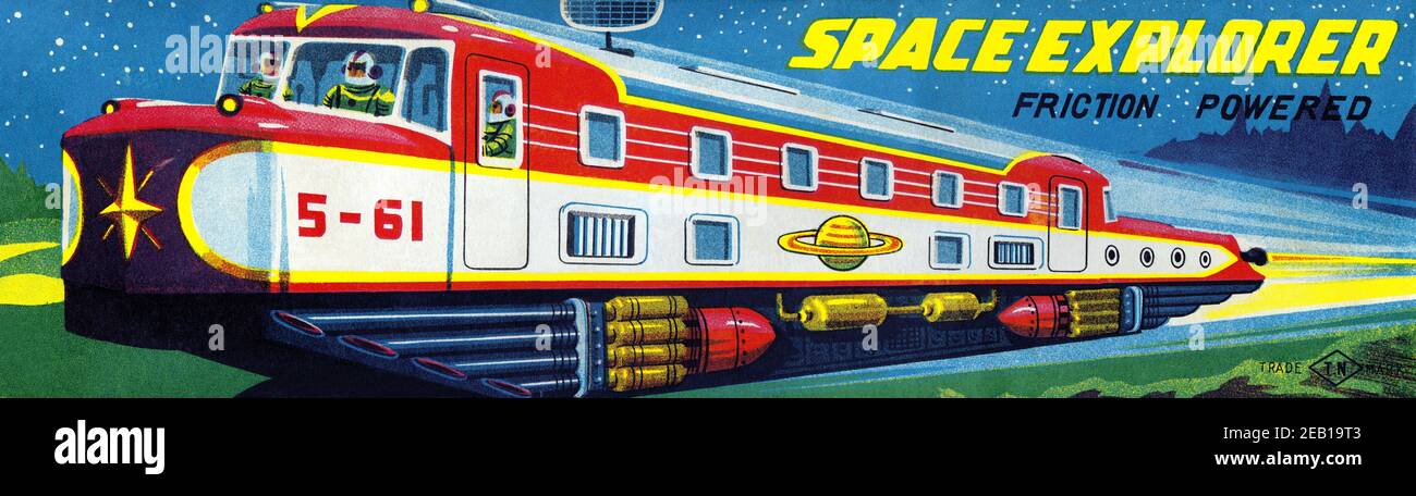 Space Explorer 5-61 1950 Stock Photo - Alamy
