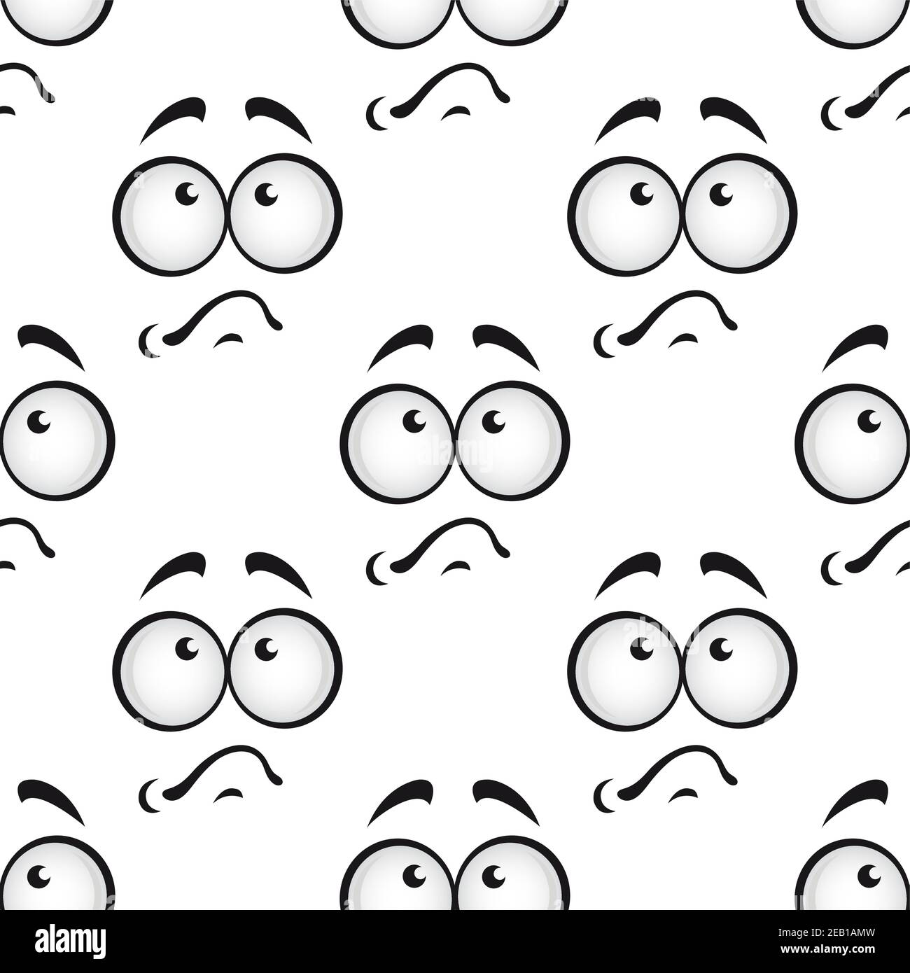 Sad Cartoon Eyes