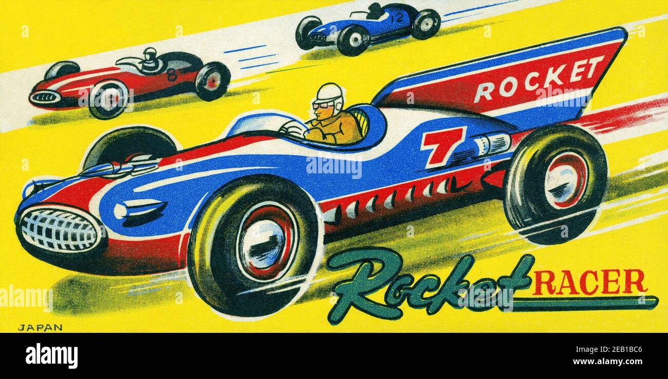 1950 Toy Rocket High Resolution Stock Photography and Images - Alamy