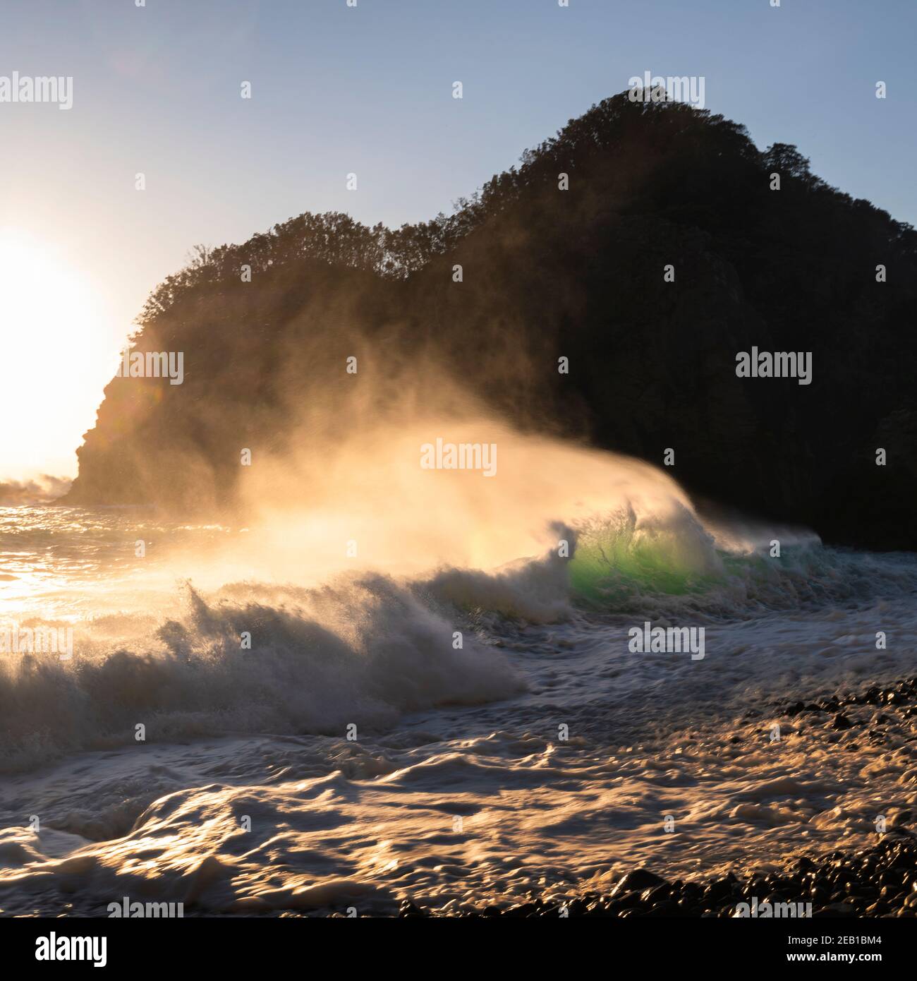Sea stack by the beach in Izu Peninsula, Shizuoka Prefecture, Japan ...