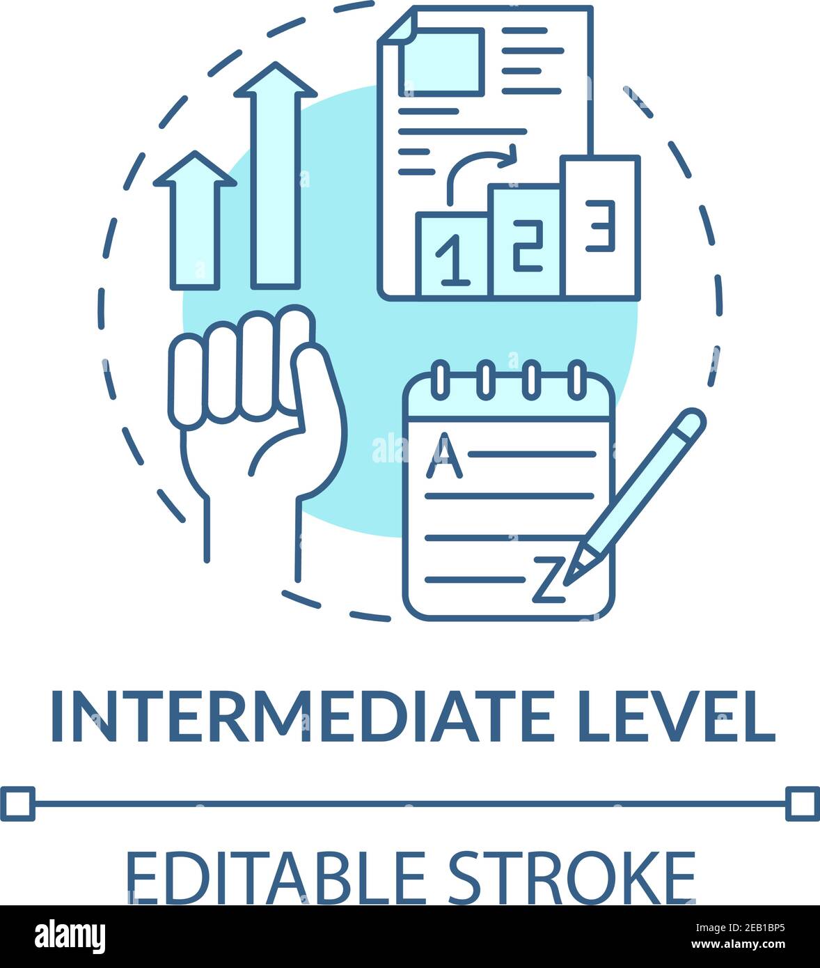 Intermediate level education Stock Vector Images - Alamy