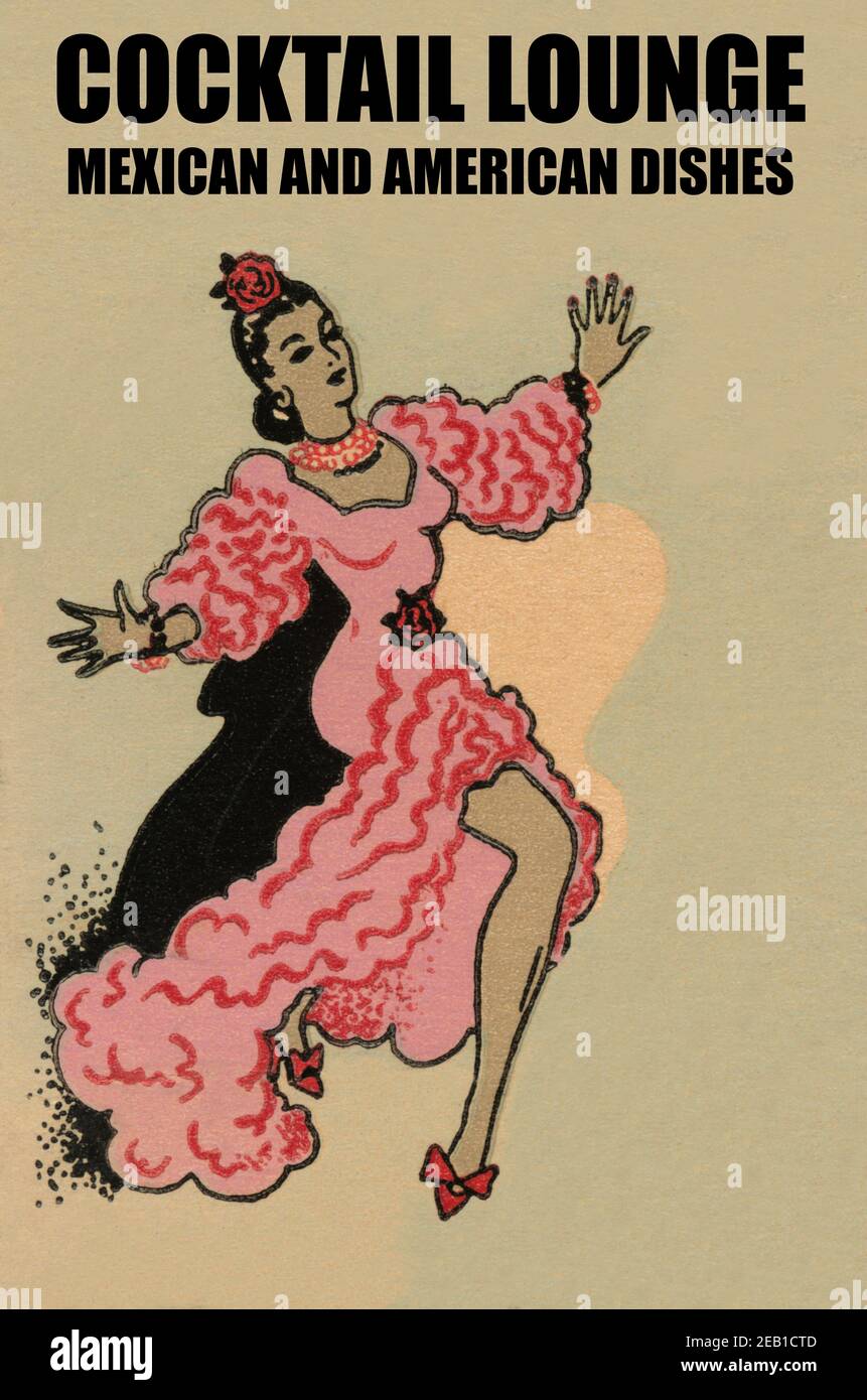 Cocktail lounge vintage hi-res stock photography and images - Alamy