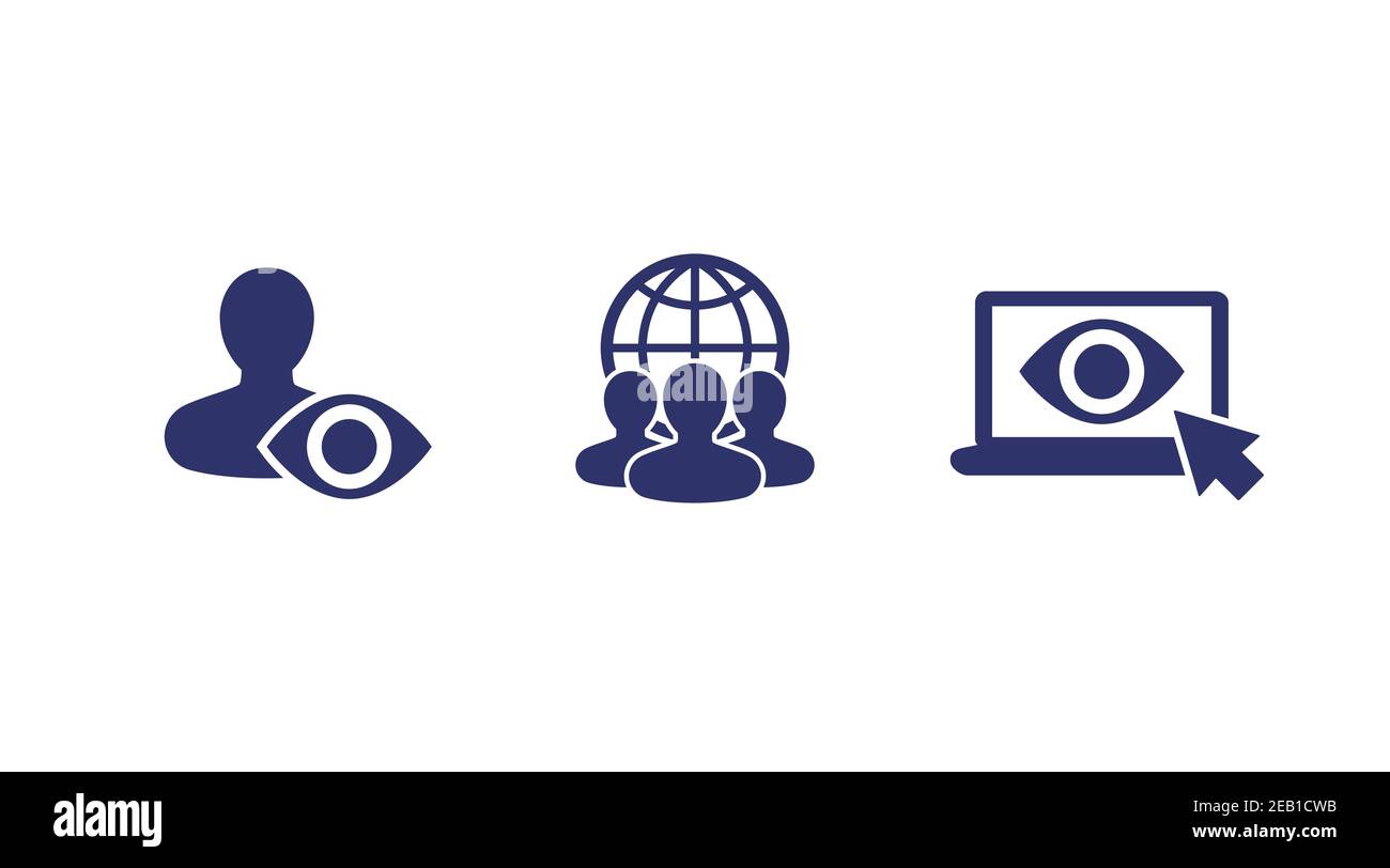 Viewers watch Stock Vector Images - Alamy