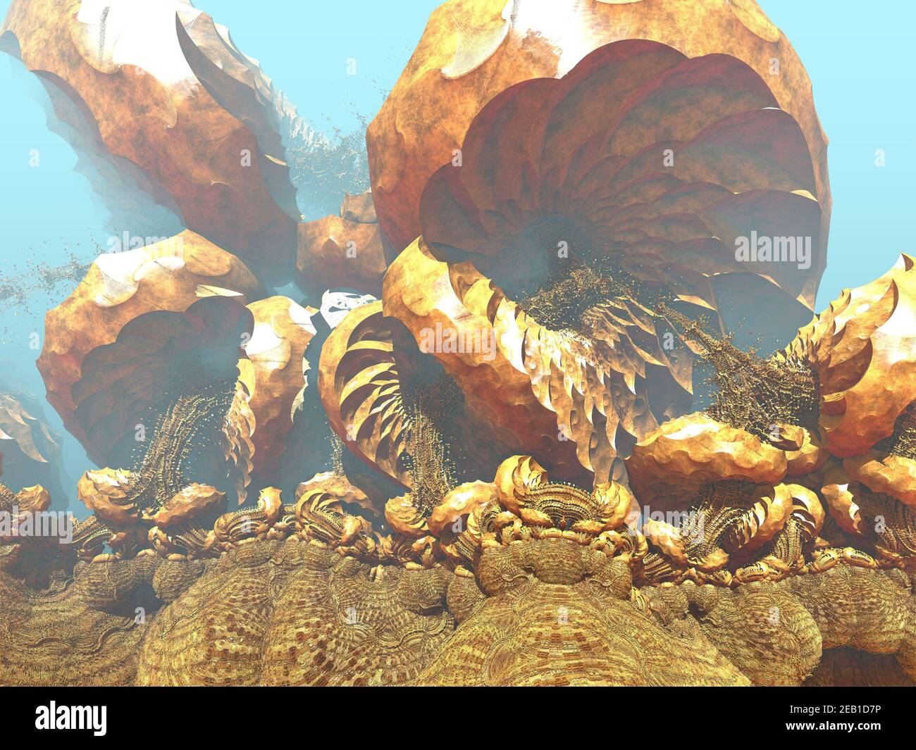 Computer generated 3D illustration abstract background Stock Photo - Alamy