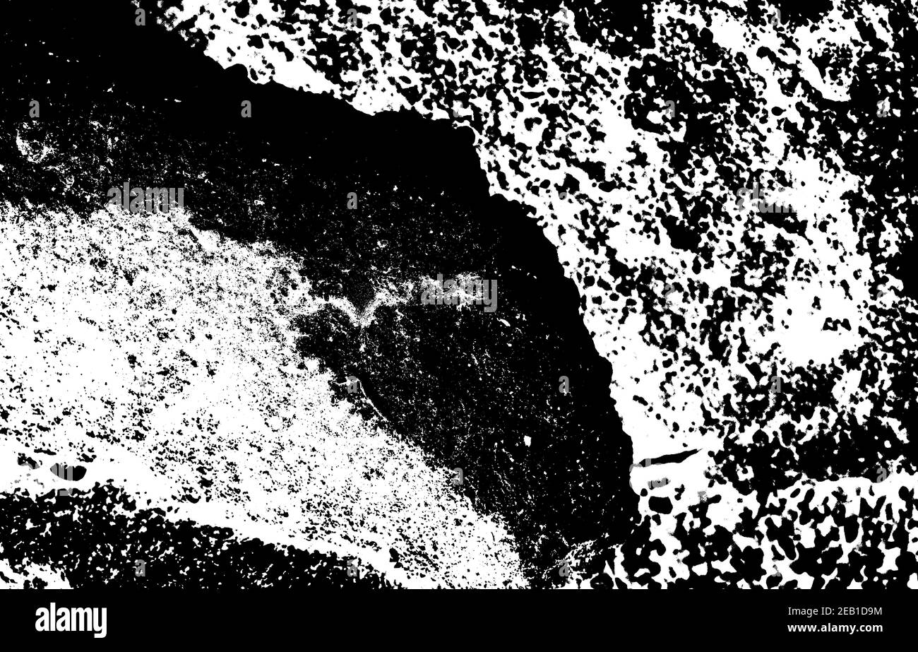 Ink Print Distress Background . Grunge Texture. Abstract Black and ...