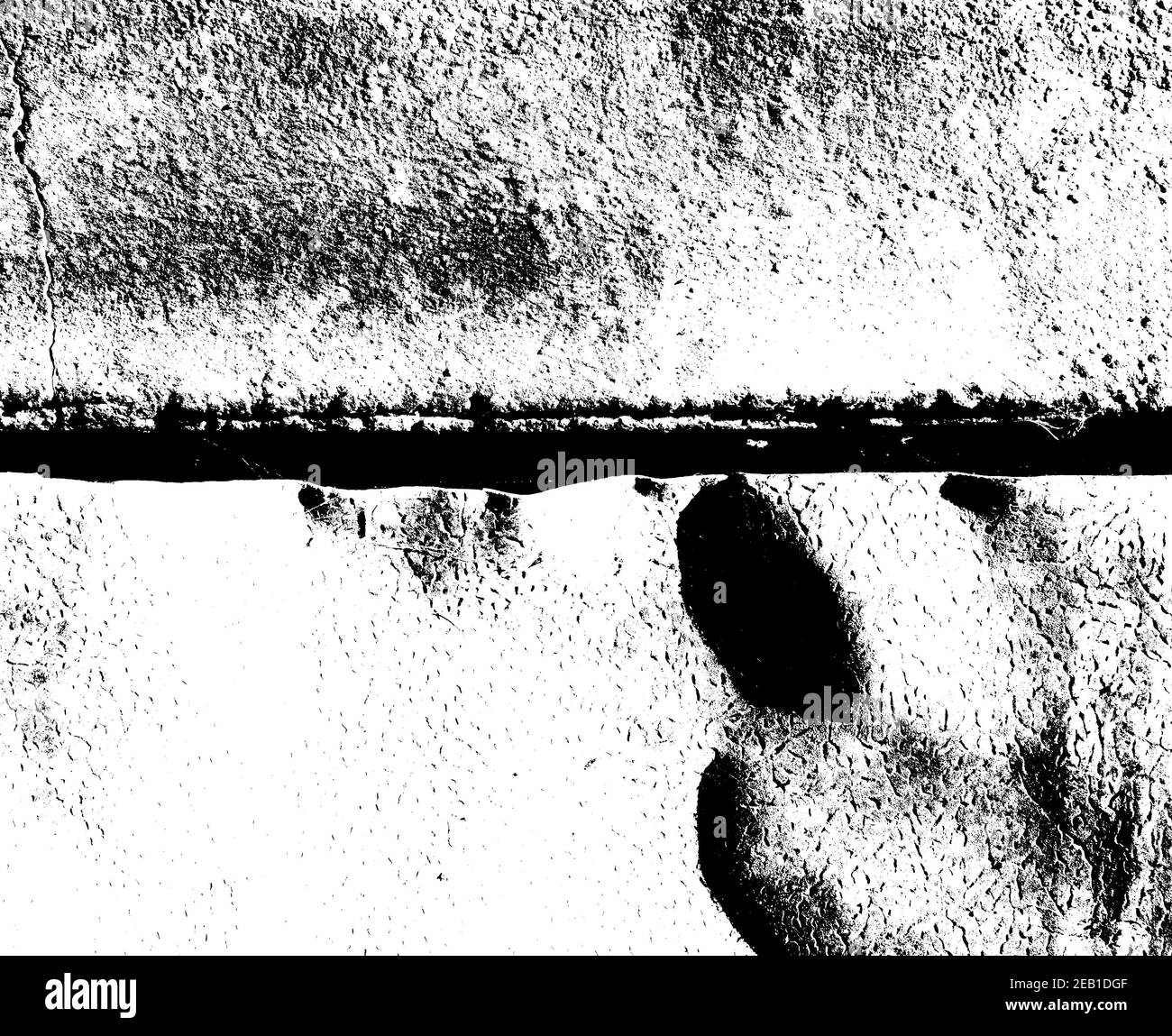 Ink Print Distress Background . Grunge Texture. Abstract Black and ...