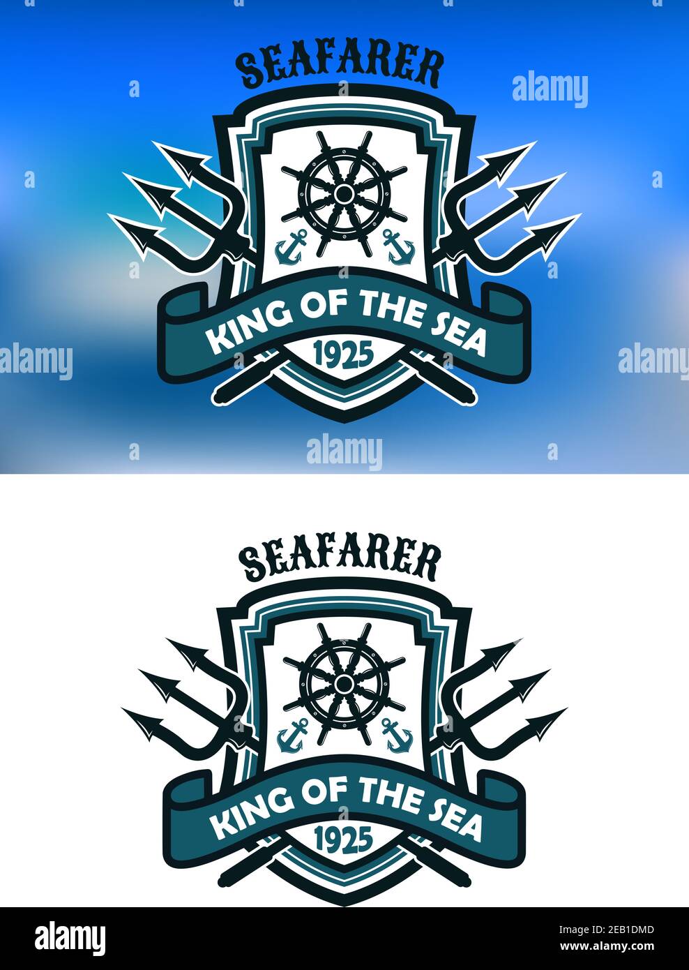 Ship wheel engraving Stock Vector Images - Alamy