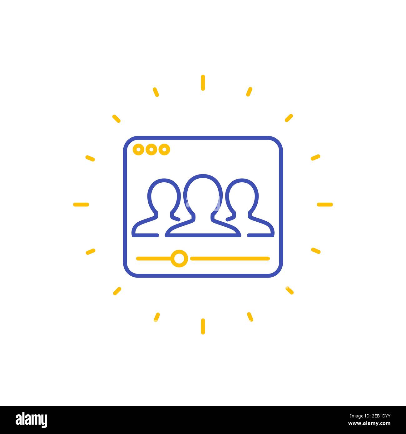 Target viewer Stock Vector Images - Alamy