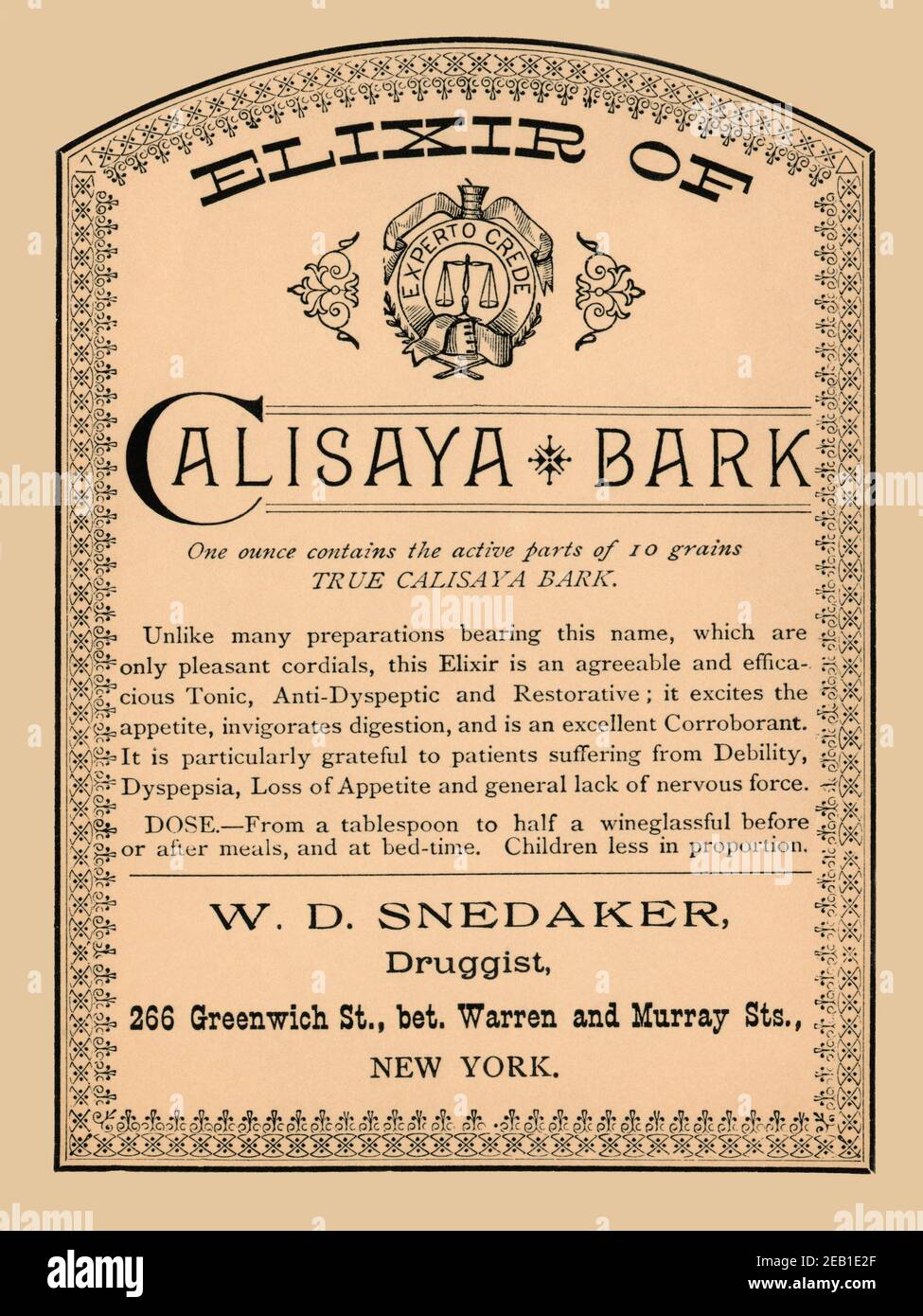 Calisaya bark hi-res stock photography and images - Alamy