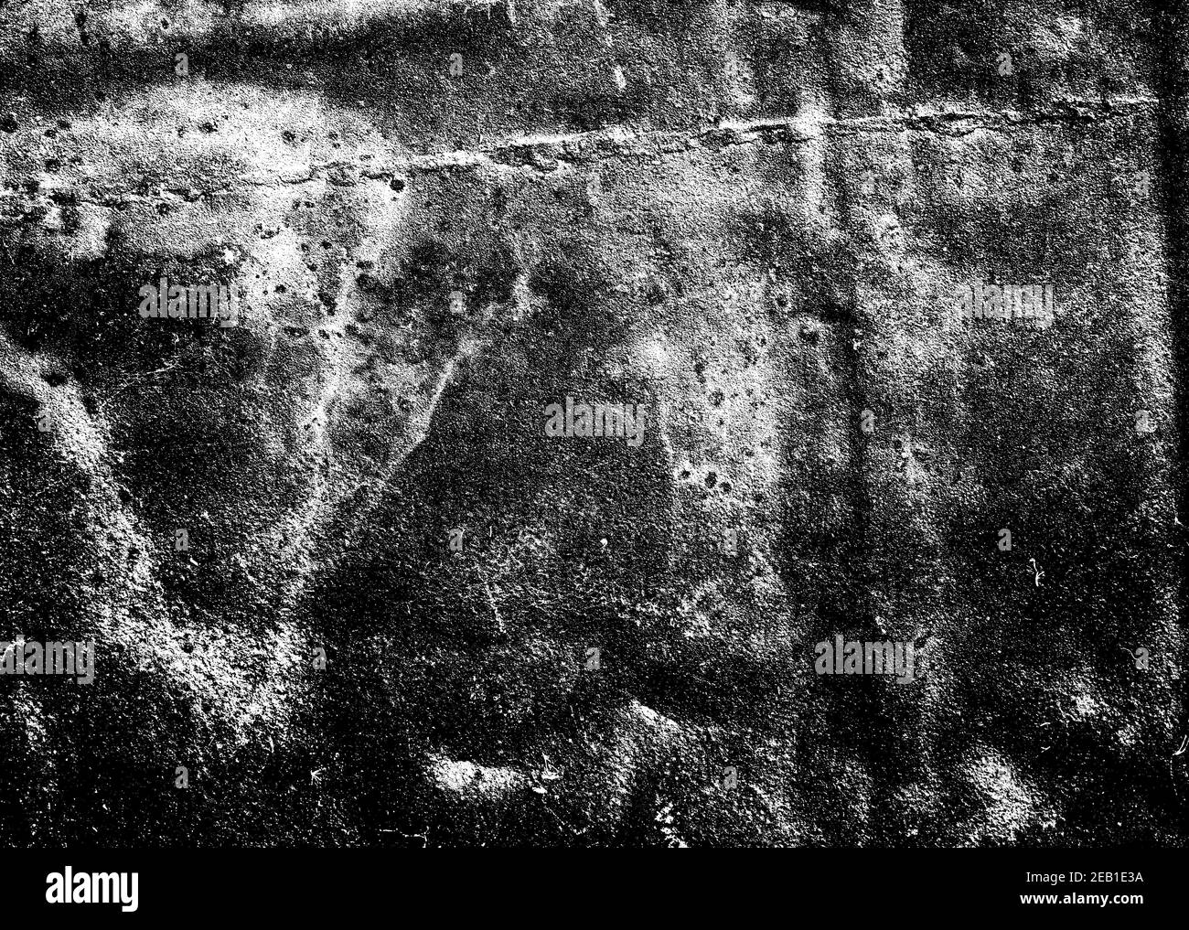 Ink Print Distress Background . Grunge Texture. Abstract Black and ...