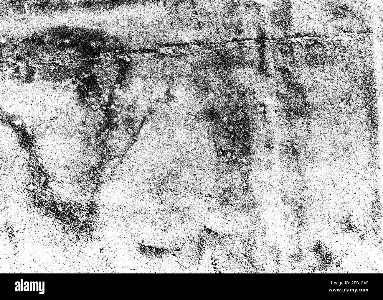 Ink Print Distress Background . Grunge Texture. Abstract Black and ...