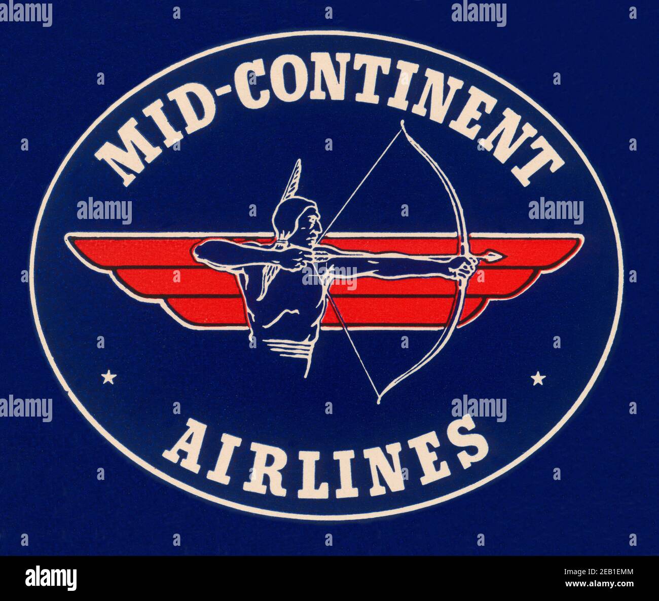 Mid continent airlines hi-res stock photography and images - Alamy