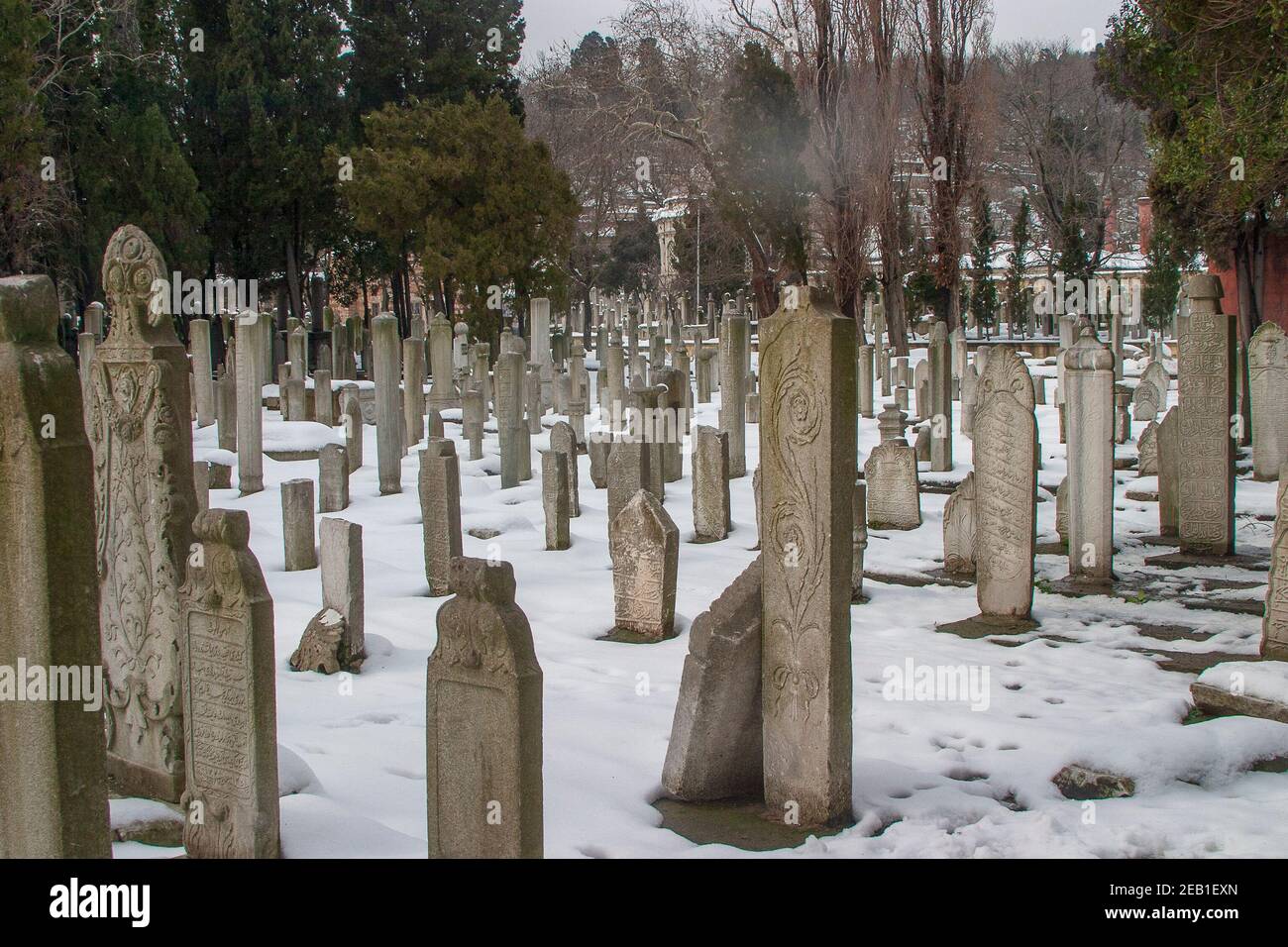 Eyup cemetery istanbul hi-res stock photography and images - Alamy