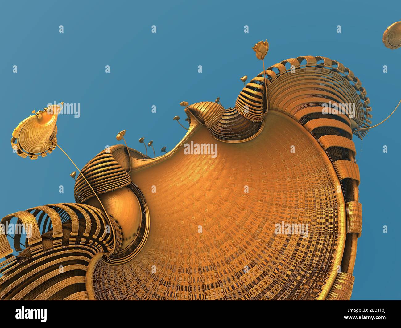 Computer generated 3D illustration abstract background Stock Photo - Alamy