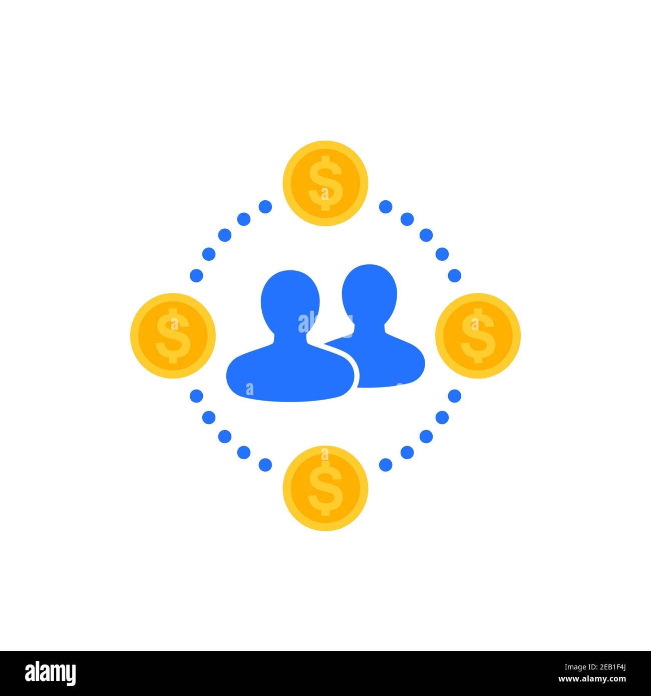 Employee costs vector flat icon Stock Vector Image & Art - Alamy