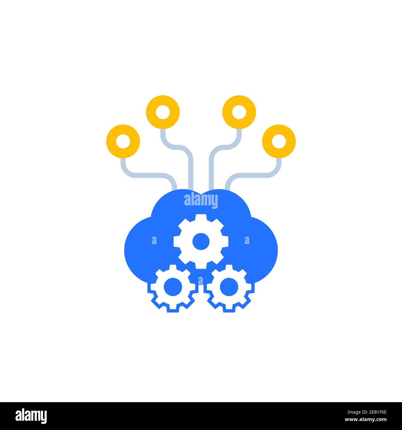Edge computing icon for web, vector art Stock Vector Image & Art - Alamy
