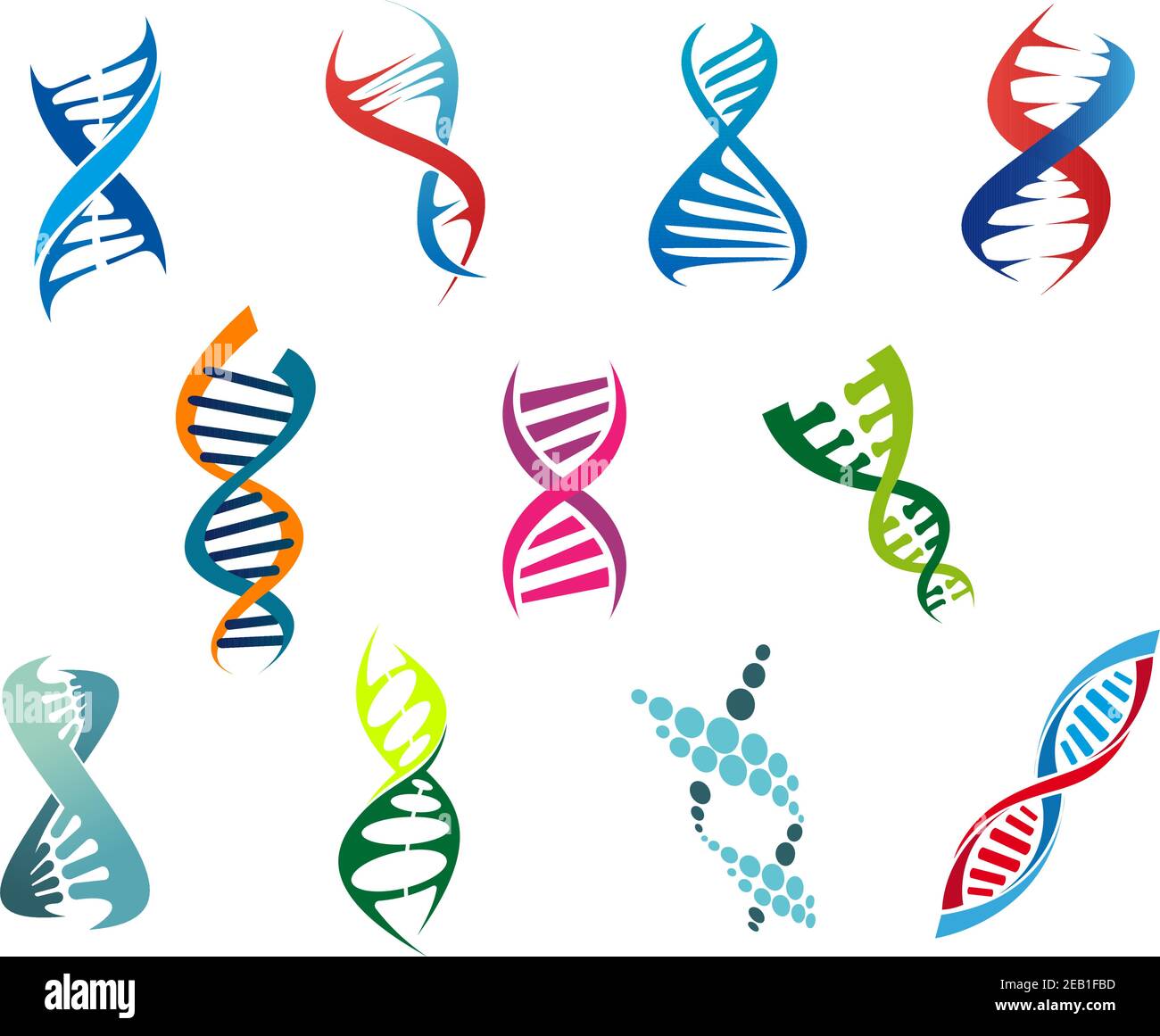 Coiled dna hi-res stock photography and images - Alamy