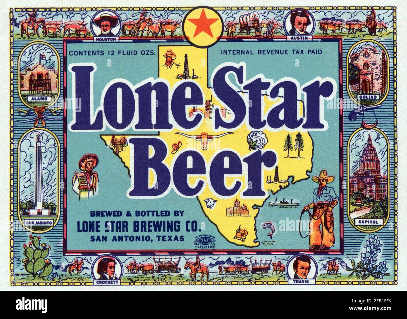 Lone star beer hi-res stock photography and images - Alamy